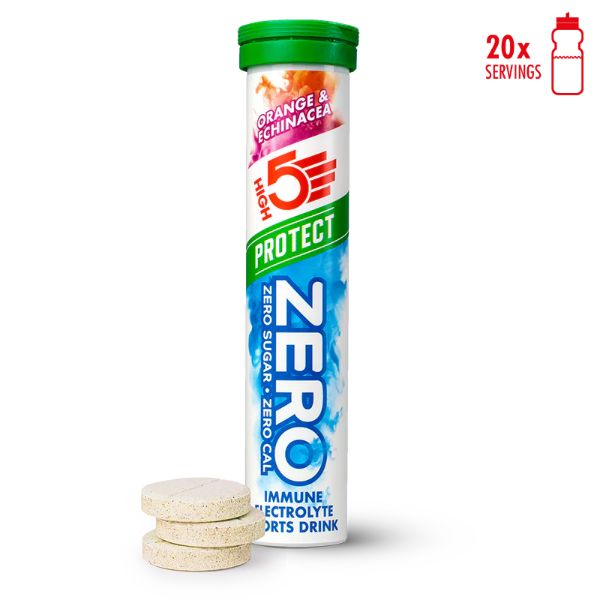 HIGH5 - Zero Protect Immune Electrolyte Sports Drink Tablets (20 Table ...